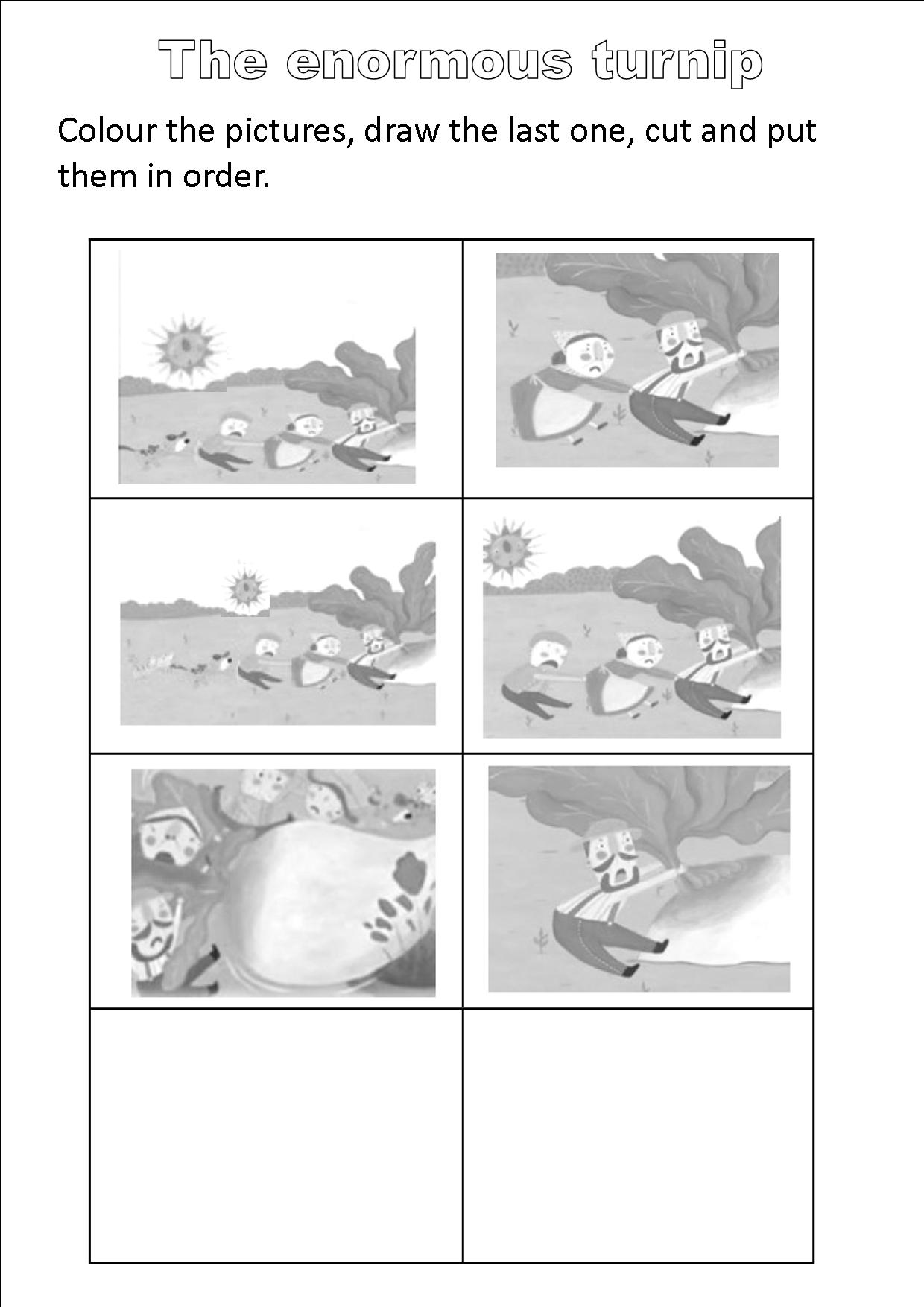 THE ENORMOUS TURNIP Storytelling classe seconda